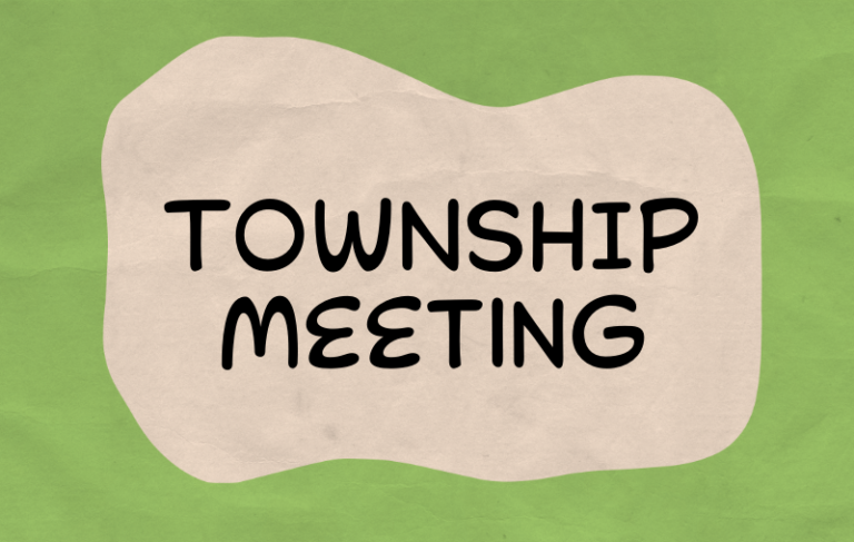 Township Meeting - September 2025 | Gallagher Township